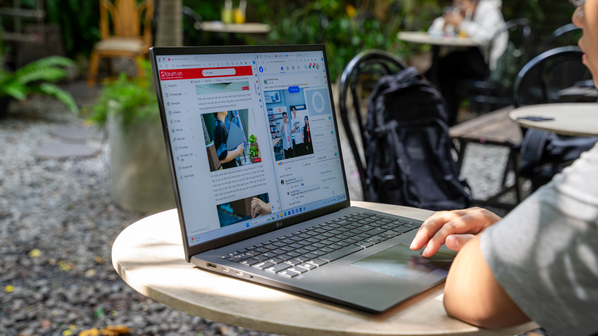 Trên tay LG Gram 17 inch 2024: Mỏng nhẹ nhưng pin "trâu"!