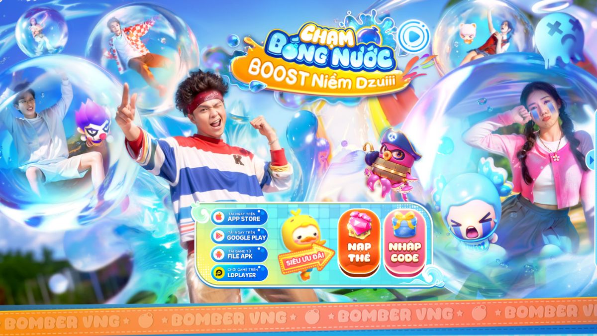 Tổng hợp code Bomber VNG mới nhất 10/2025 giá trị