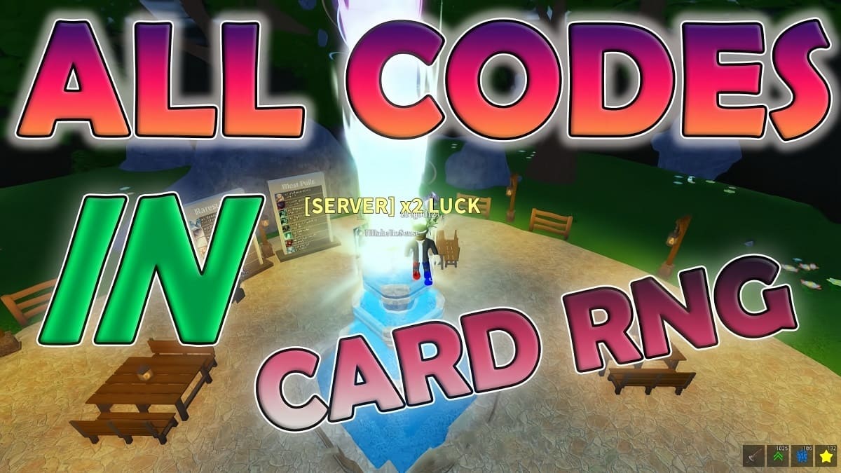 Code Card RNG mới nhất 11/2025 trong Roblox
