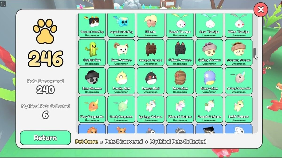 Code Collect All Pets mới nhất 12/2025 nhận x2 Gold Boost