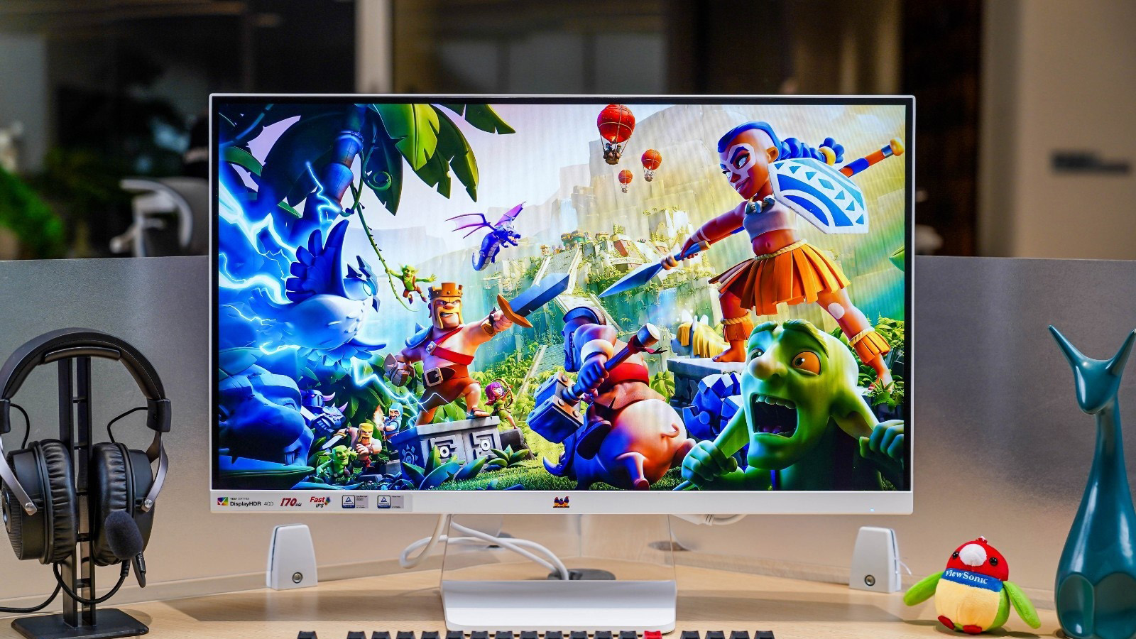 ViewSonic VX2781-2K-PRO-W: Thiết kế sang trọngi