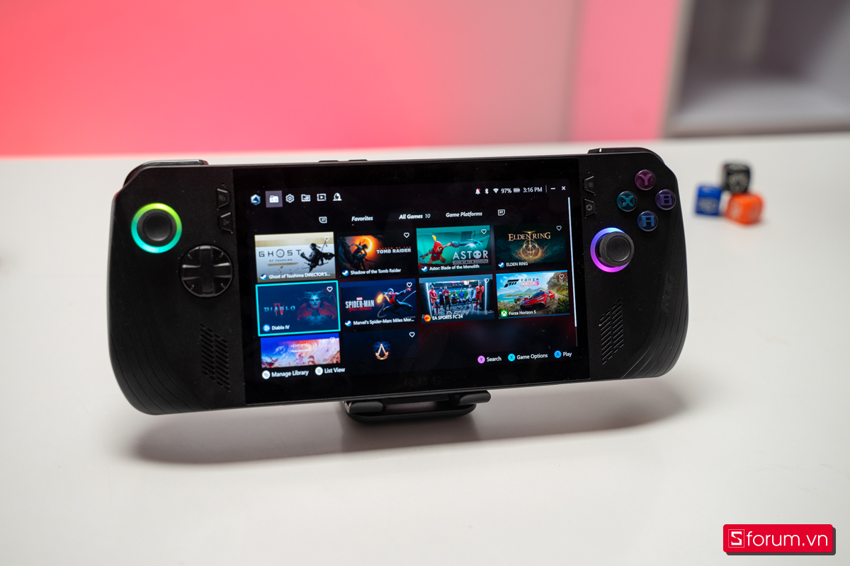 Snapdragon X nên được trang bị trên máy chơi game cầm tay?