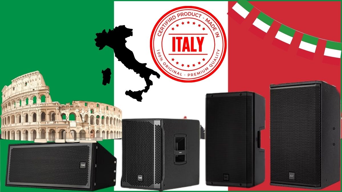 Loa RCF của nước nào? Có ưu điểm gì nổi bật so với dòng khác