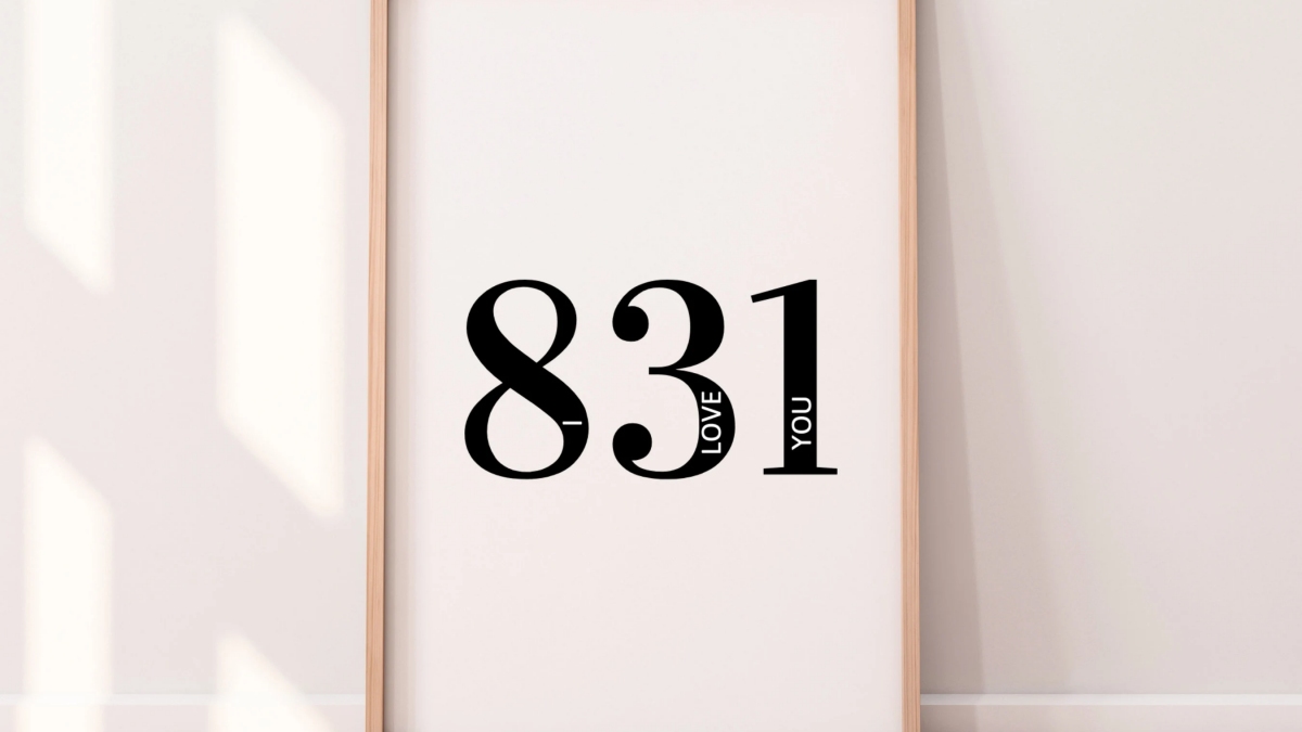 831 là gì? Ý nghĩa của số 831 trong tình yêu và cách sử dụng