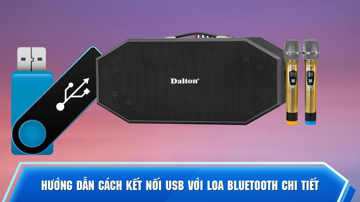 Hướng dẫn cách kết nối USB với loa bluetooth chi tiết