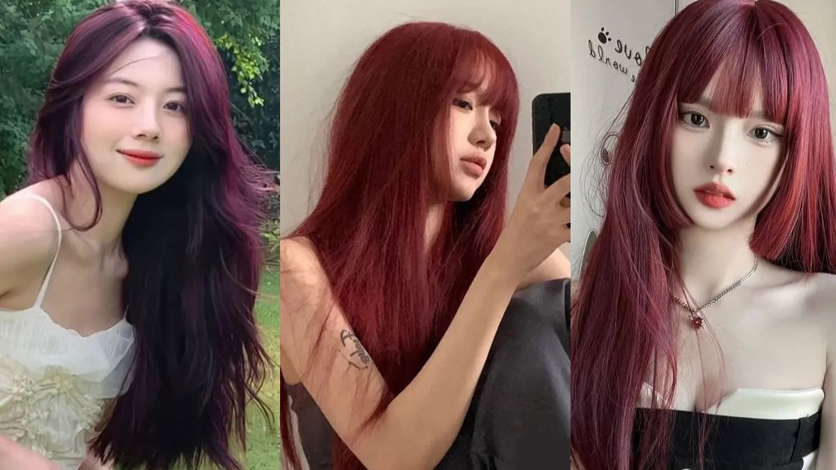 Top 15 kiểu nhuộm tóc màu nâu đỏ tôn da, hot nhất hiện nay
