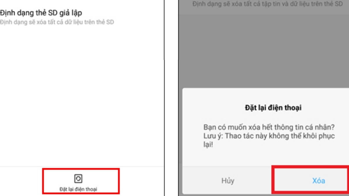 Cách khôi phục cài đặt gốc Xiaomi - Hard reset Xiaomi