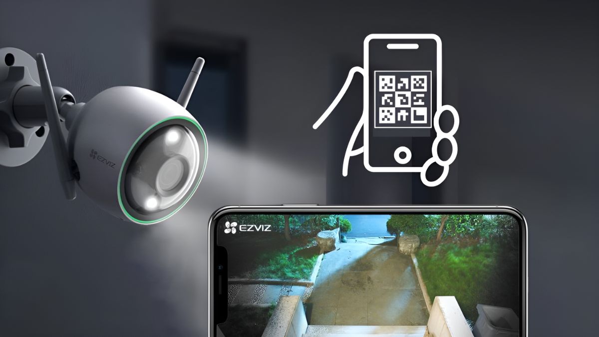 Mách bạn cách lấy mã QR camera EZVIZ đơn giản nhất