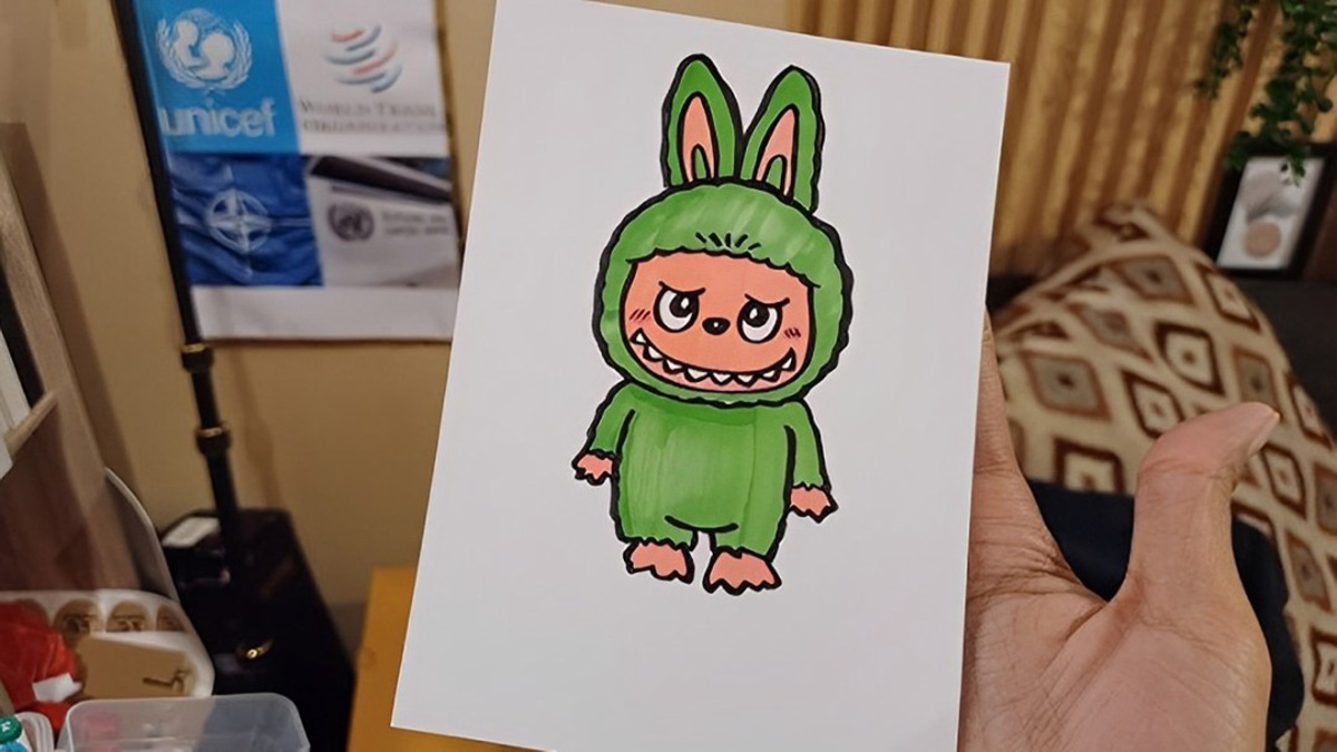 Hướng dẫn vẽ Labubu chi tiết và dễ hiểu nhất