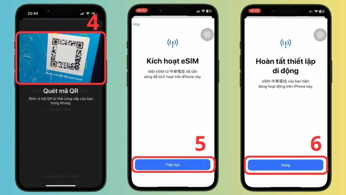 Hướng dẫn cách cài eSIM trên iPhone 12 Pro Max nhanh chóng