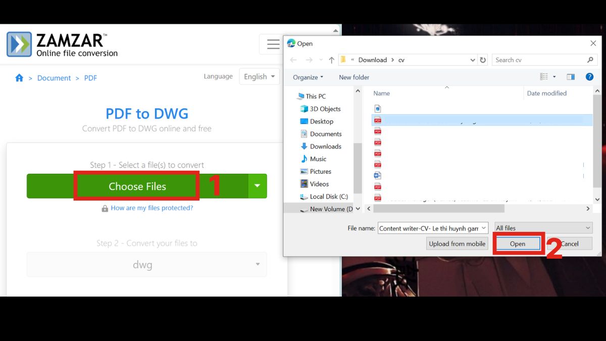 Hướng dẫn cách chuyển file PDF sang AutoCAD thành công 100%