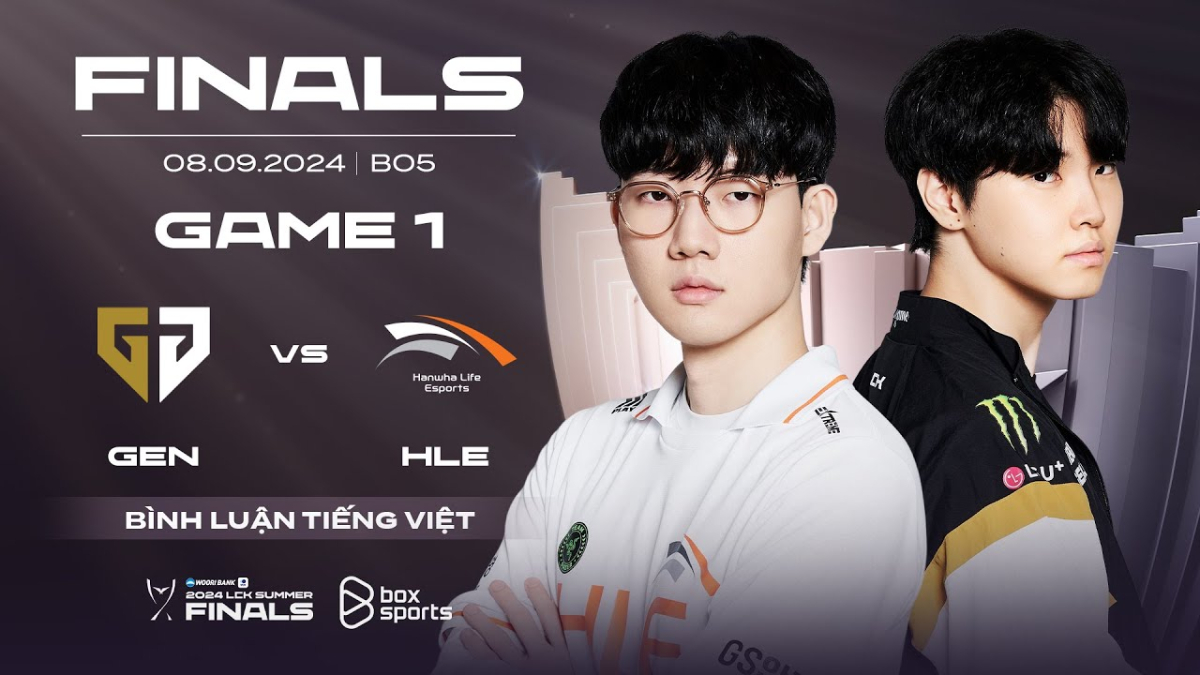 GenG vs HLE: Chung kết nghẹt thở của LCK mùa hè 2024 với chiến thắng ...