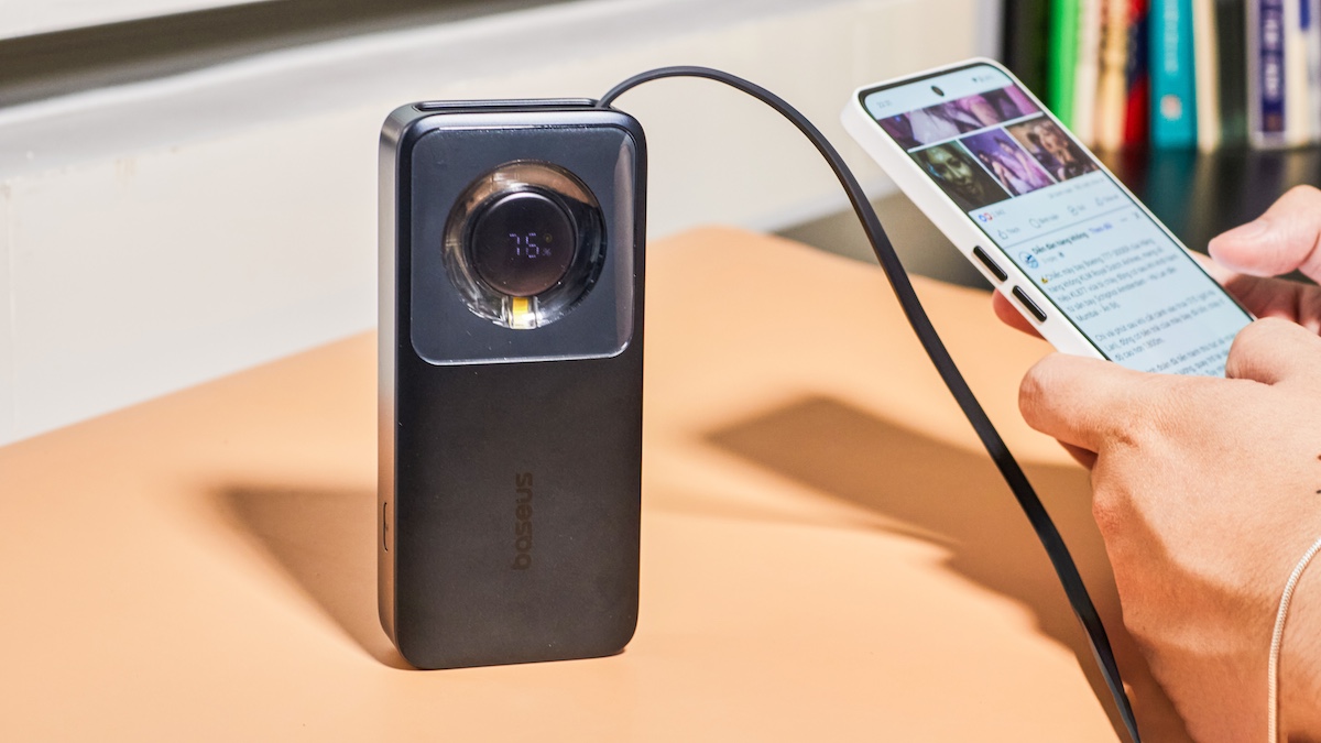 Trên tay SDP Baseus Free2Pull: Gọn nhẹ, sạc 2 chiều tiện lợi