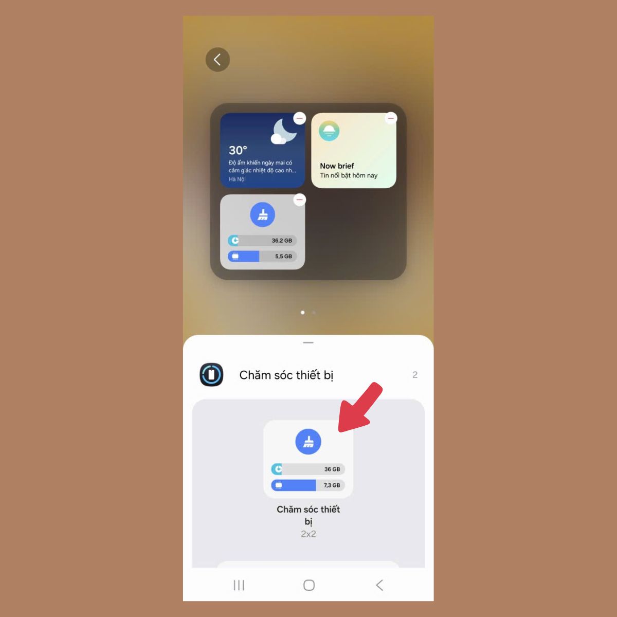 Hướng dẫn cá nhân hóa màn hình FlexWindow trên Galaxy Z Flip 7