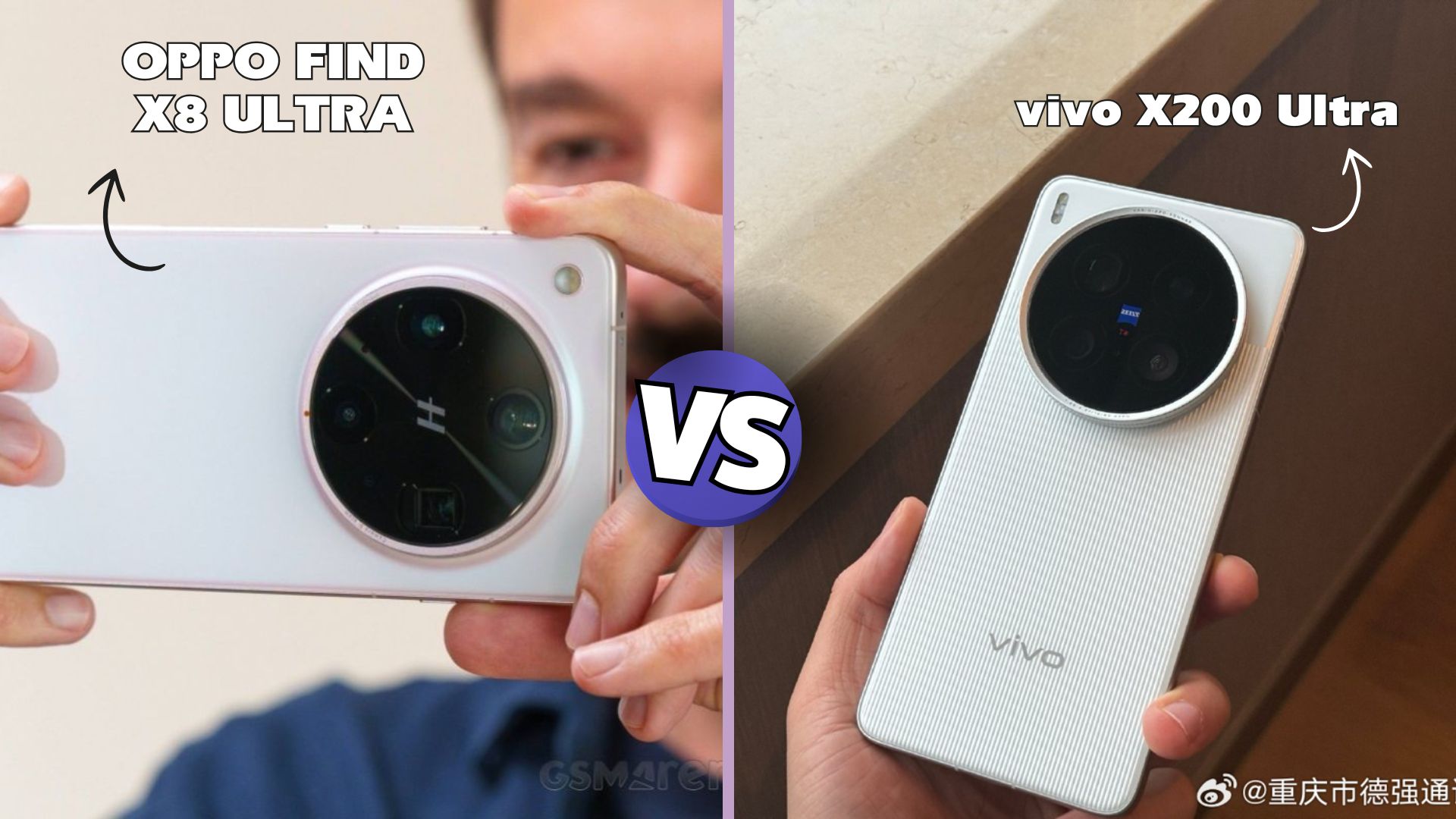So sánh vivo X200 Ultra vs OPPO Find X8 Ultra chi tiết