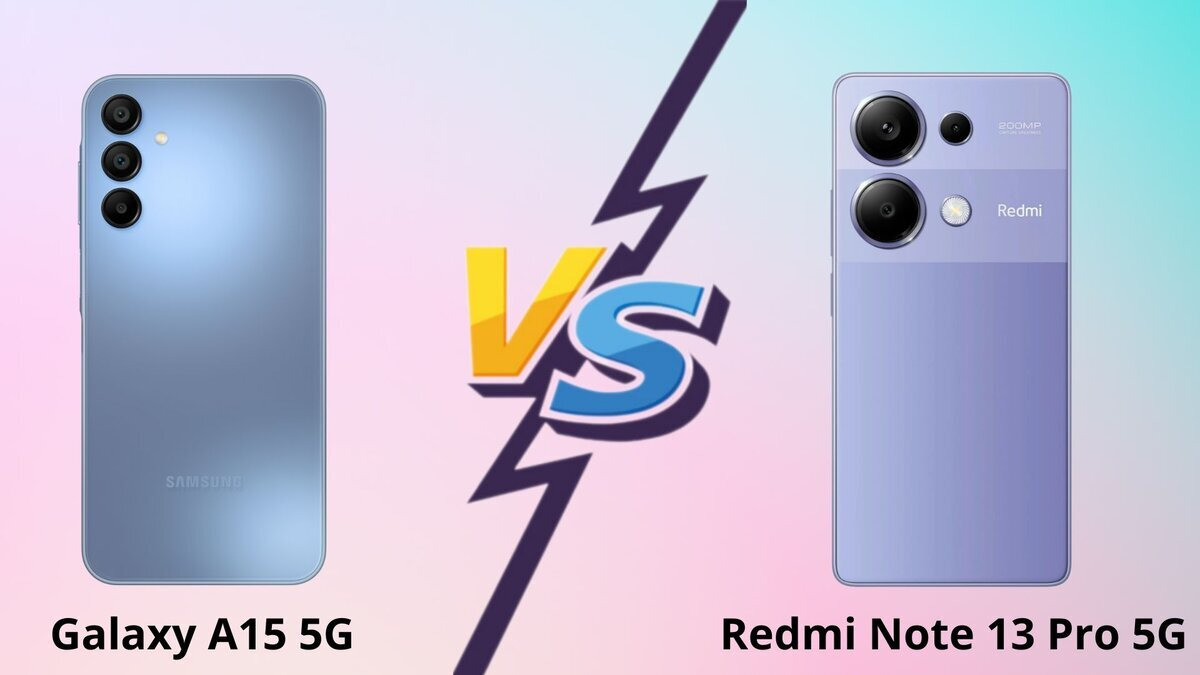 So sánh Galaxy A15 5G và Redmi Note 13 Pro 4G