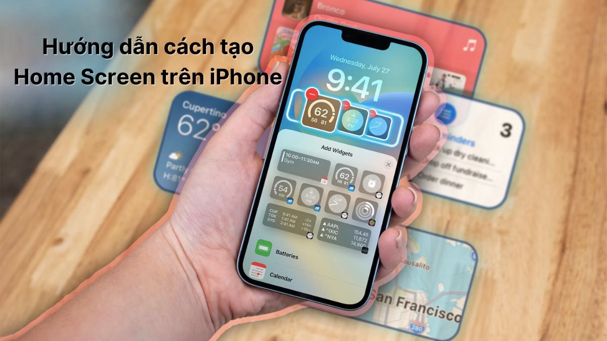 Cách tạo Home Screen trên iPhone đơn giản, nhanh chóng
