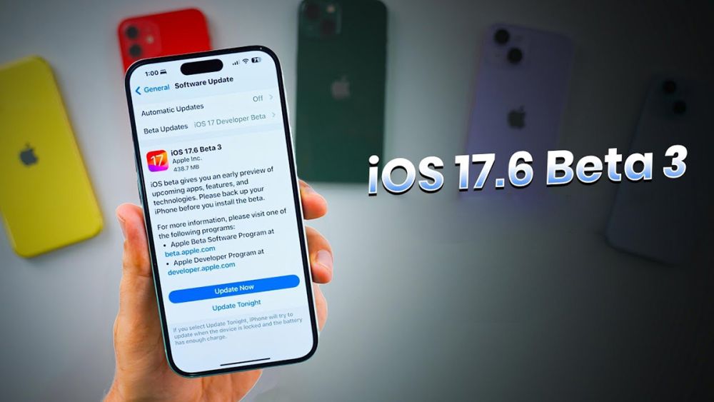Đã có iOS 17.6 và iPadOS 17.6 public beta 3