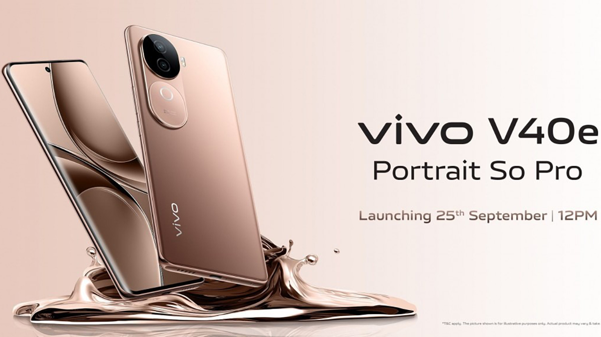 vivo V40e sẽ ra mắt ngày 25 tháng 9
