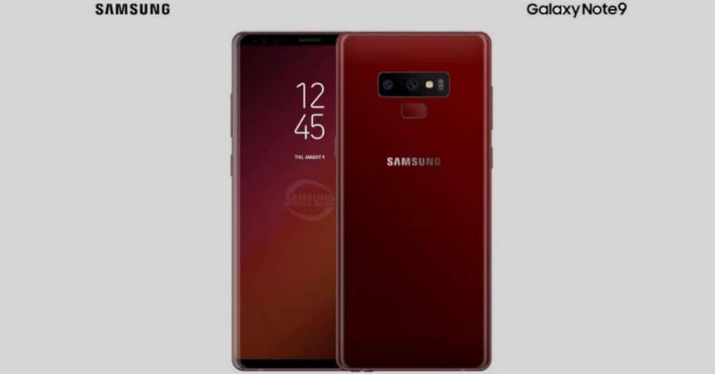 Chiêm ngưỡng Galaxy Note9 phiên bản màu đỏ tuyệt đẹp