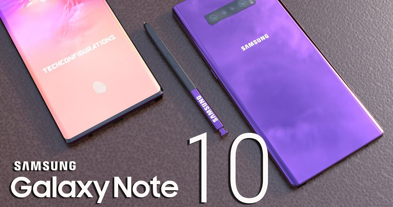 Samsung Galaxy Note 10 lại xuất hiện với vẻ đẹp hoàn hảo trong concept mới