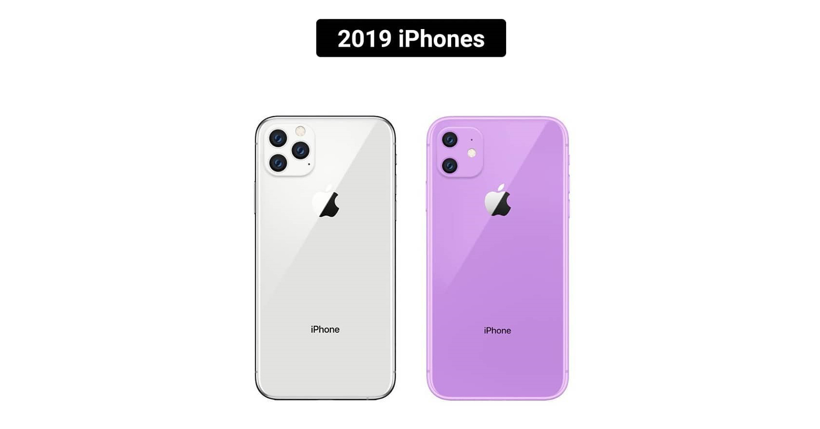 Đây chính là thiết kế của iPhone XI, iPhone XI Max và iPhone XR 2019
