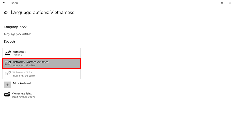 [Hướng dẫn] Cách gõ tiếng việt win 10 không cần Unikey