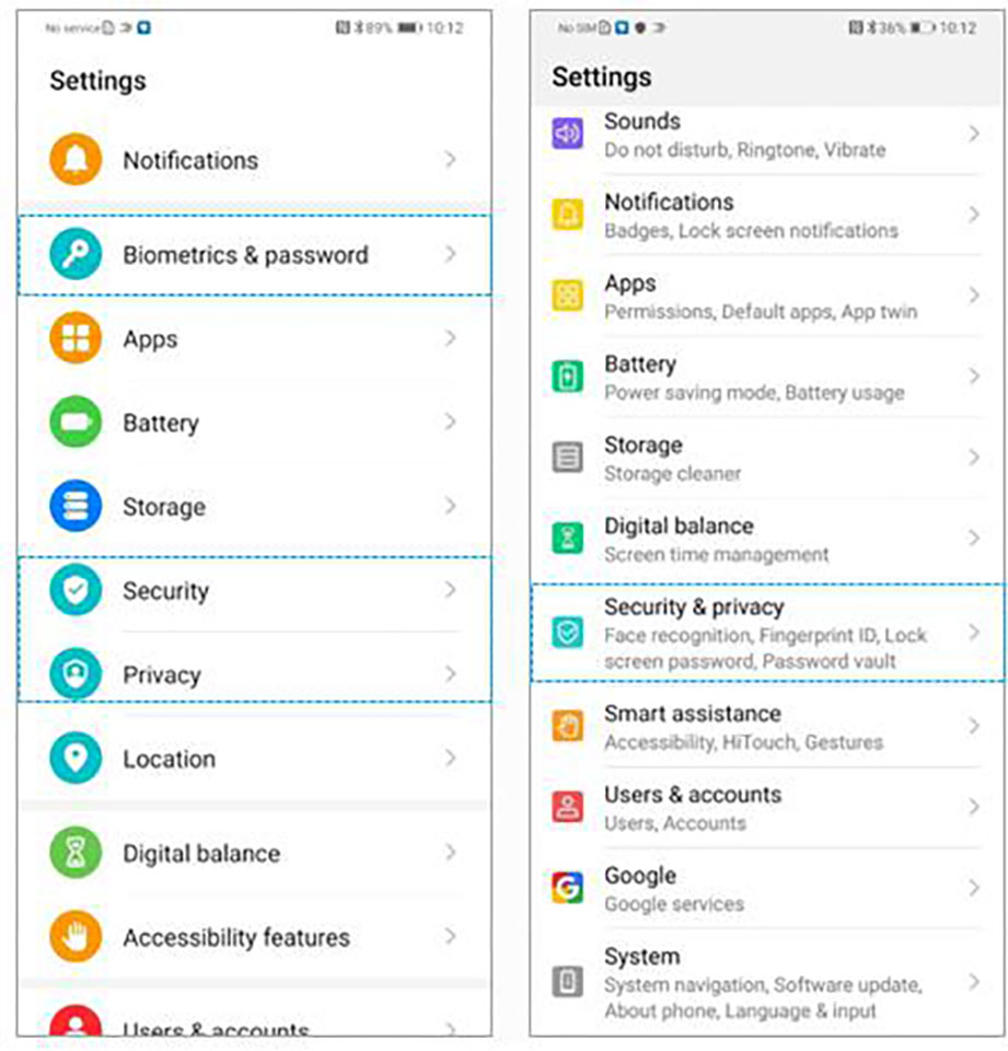 EMUI 10 và EMUI 9.1: Đây là những khác biệt chính về giao diện người dùng