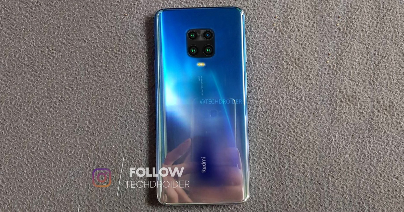 Redmi Note 9 Pro lộ ảnh thực tế, xác nhận có 4 camera sau hình vuông ...