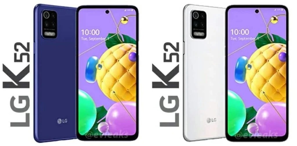 Rò rỉ ảnh render LG K52