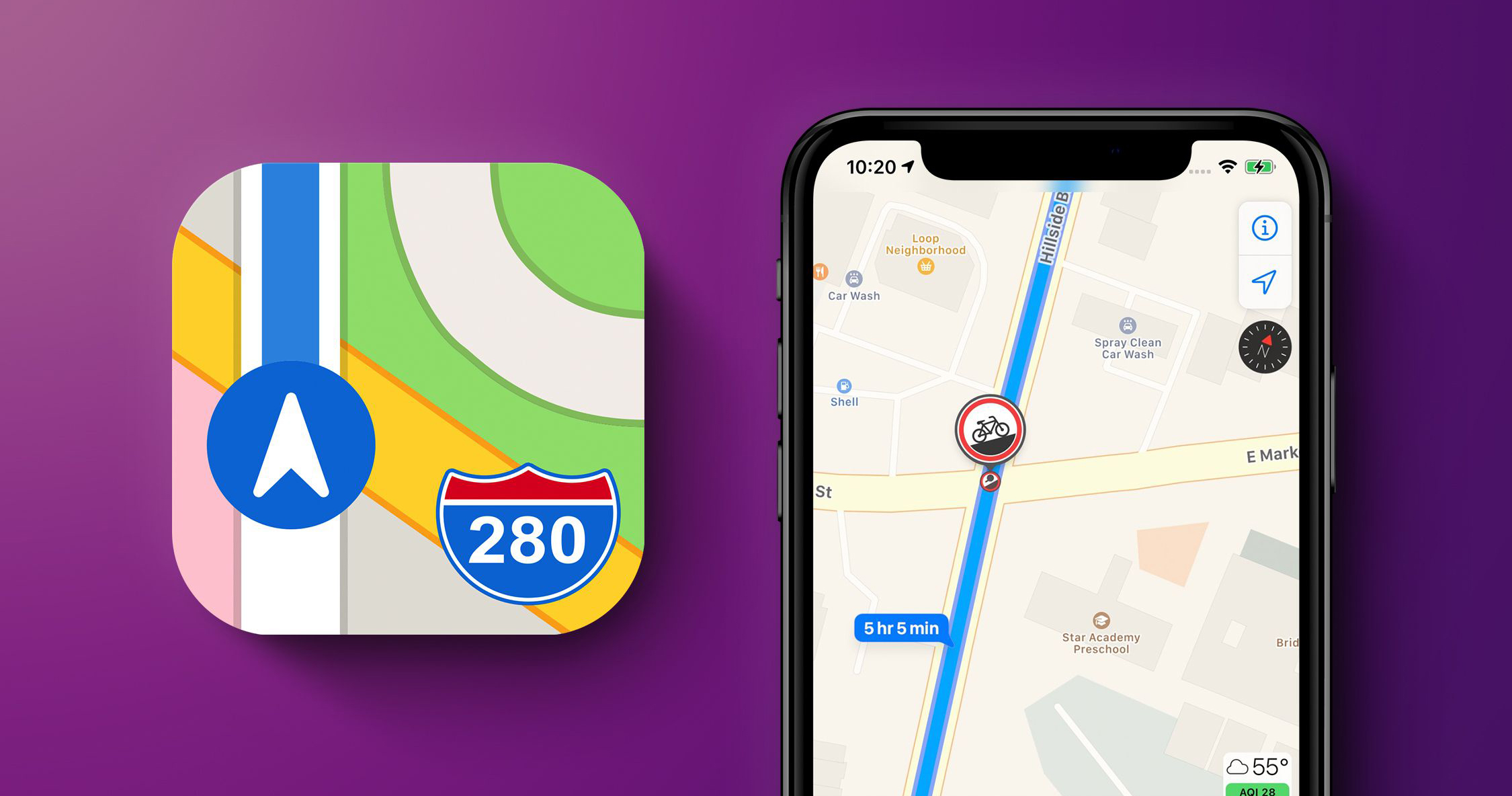 iOS 14.5 beta giúp Apple Maps hiển thị địa điểm có cảnh sát bắn tốc độ ...