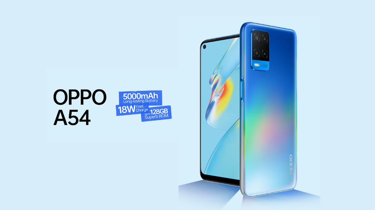 OPPO A54 chính thức lên kệ tại Việt Nam: Pin lớn 5000mAh, sạc siêu ...