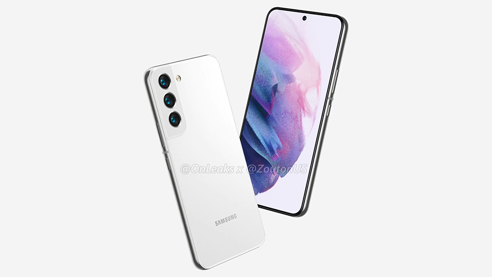 Galaxy S22 lộ ảnh và video render 360 độ, đầy đủ các góc cạnh