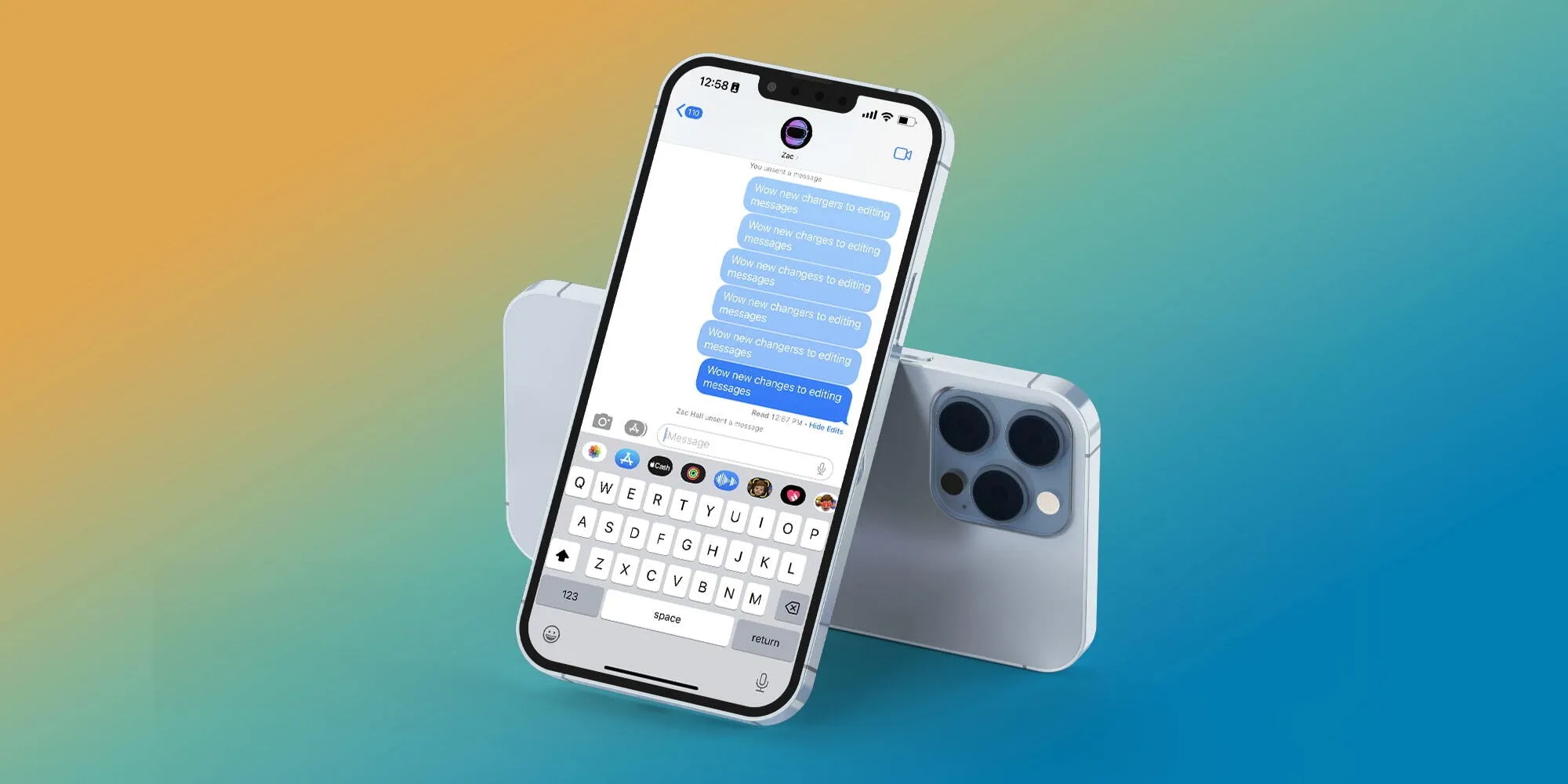 iOS 16 beta 4 giảm thời gian thu hồi iMessages, cho xem tin nhắn gốc ...