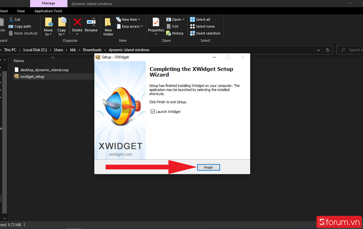 Sở hữu Dynamic Island trên Windows cực sành điệu với công cụ XWidget