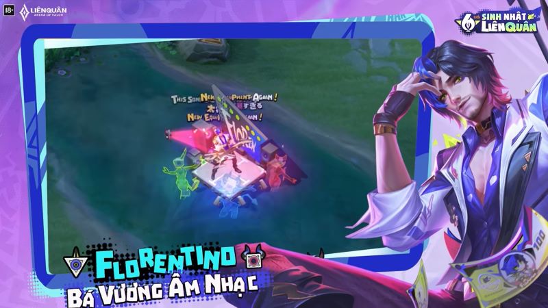 Liên Quân công bố hiệu ứng skin Florentino cực ngầu!