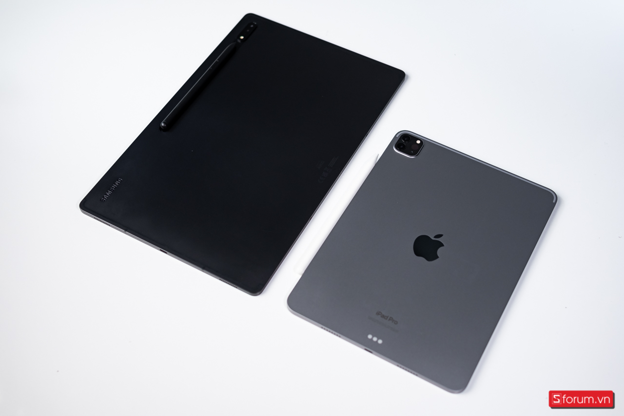 So sánh iPad Pro 11 inch M2 và Galaxy Tab S8 Ultra: Chọn kích thước lớn ...
