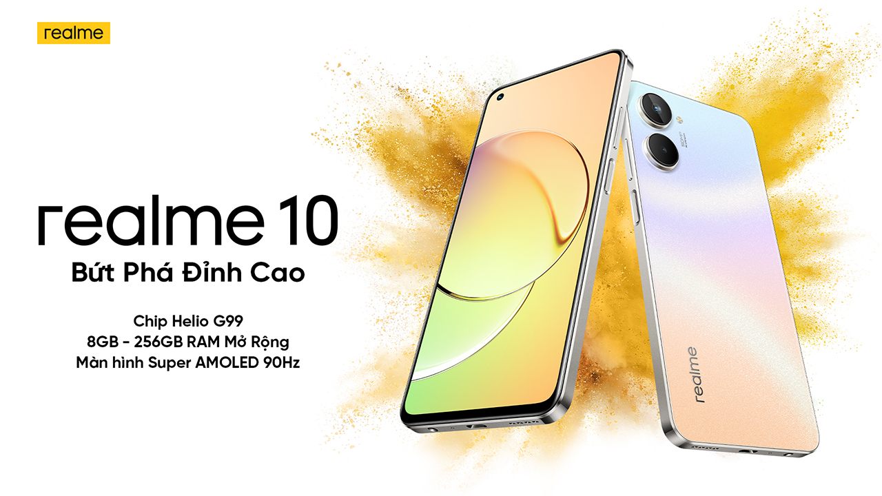 CellphoneS mở đặt hàng Realme 10 4G với nhiều ưu đãi hấp dẫn: Giảm ...