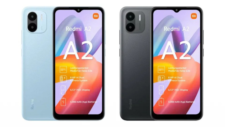 Rò rỉ ảnh render, cấu hình và giá bán của Redmi A2