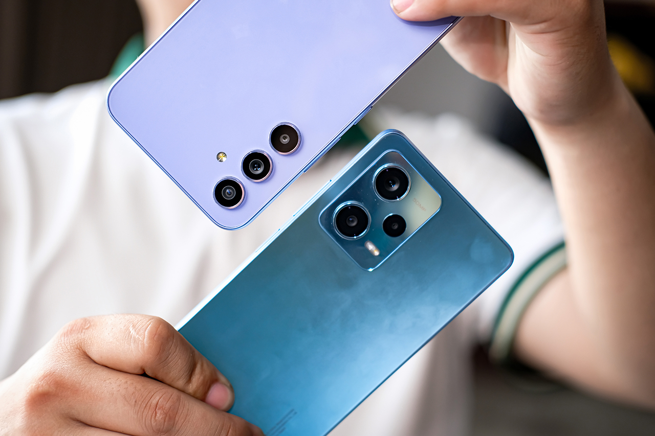 So sánh camera Galaxy A54 5G và Redmi Note 12 Pro 5G: Xiaomi chụp đêm ...