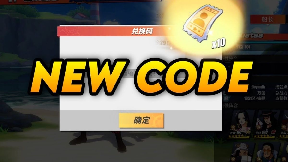 Code One Piece Fighting Path mới nhất - Cách nhập code