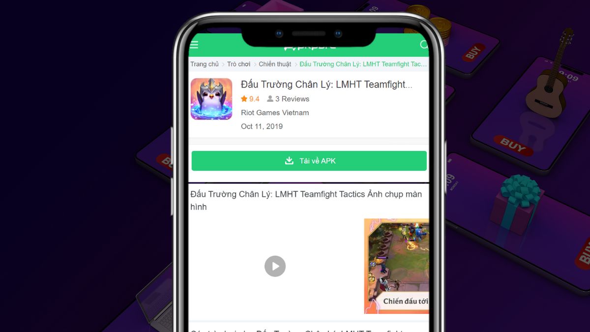 Tải Đấu Trường Chân Lý (TFT Mobile) trên Android, iOS, PC