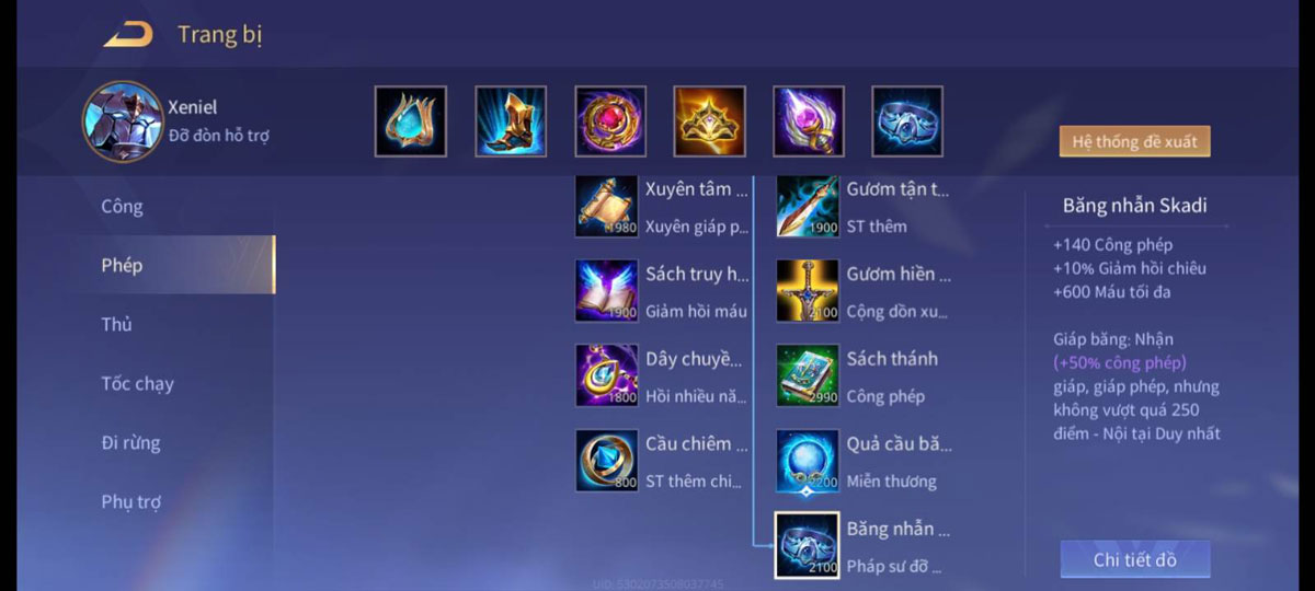 Giáo án độc lạ Liên Quân: Xeniel full damage phép - Tanker hóa Sát Thủ ...