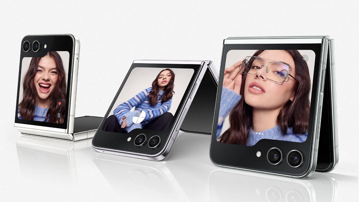 Samsung Galaxy Z Flip5 ra mắt: Màn hình Flex Window lớn hơn, bản lề ...