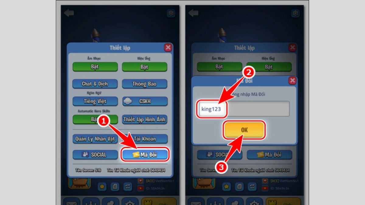 Full code Kingdom Guard mới nhất, cách nhập code