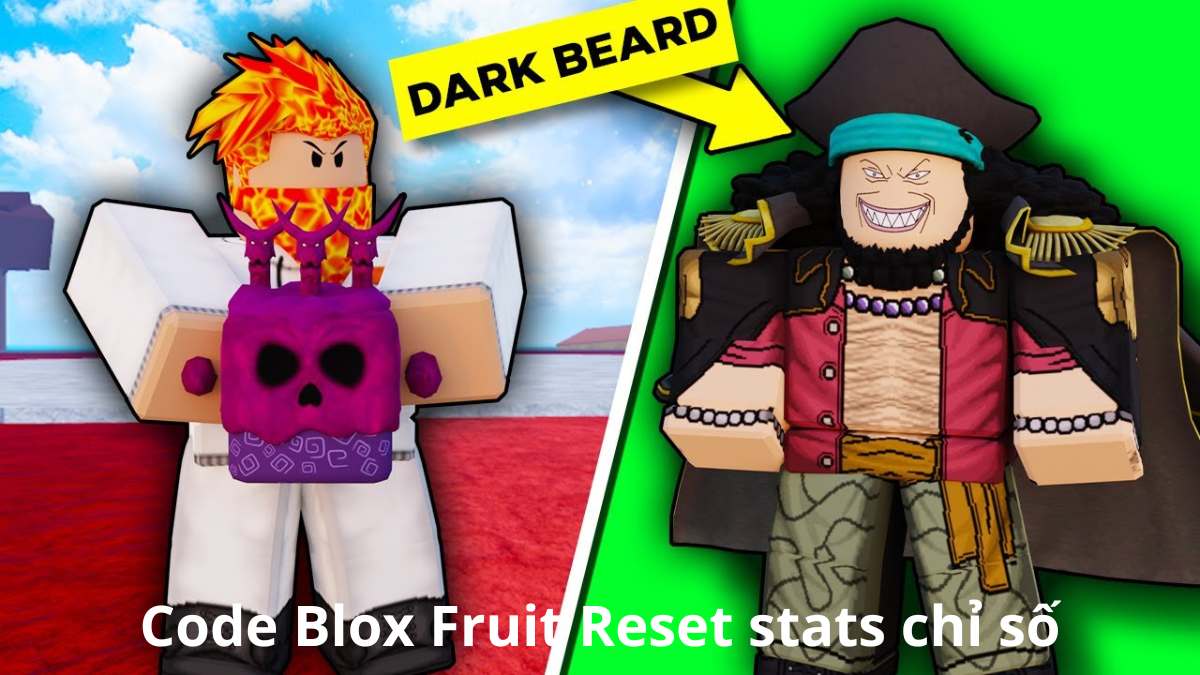 Code Blox Fruit update mới nhất 05/2024 Reset chỉ số, x2 Exp
