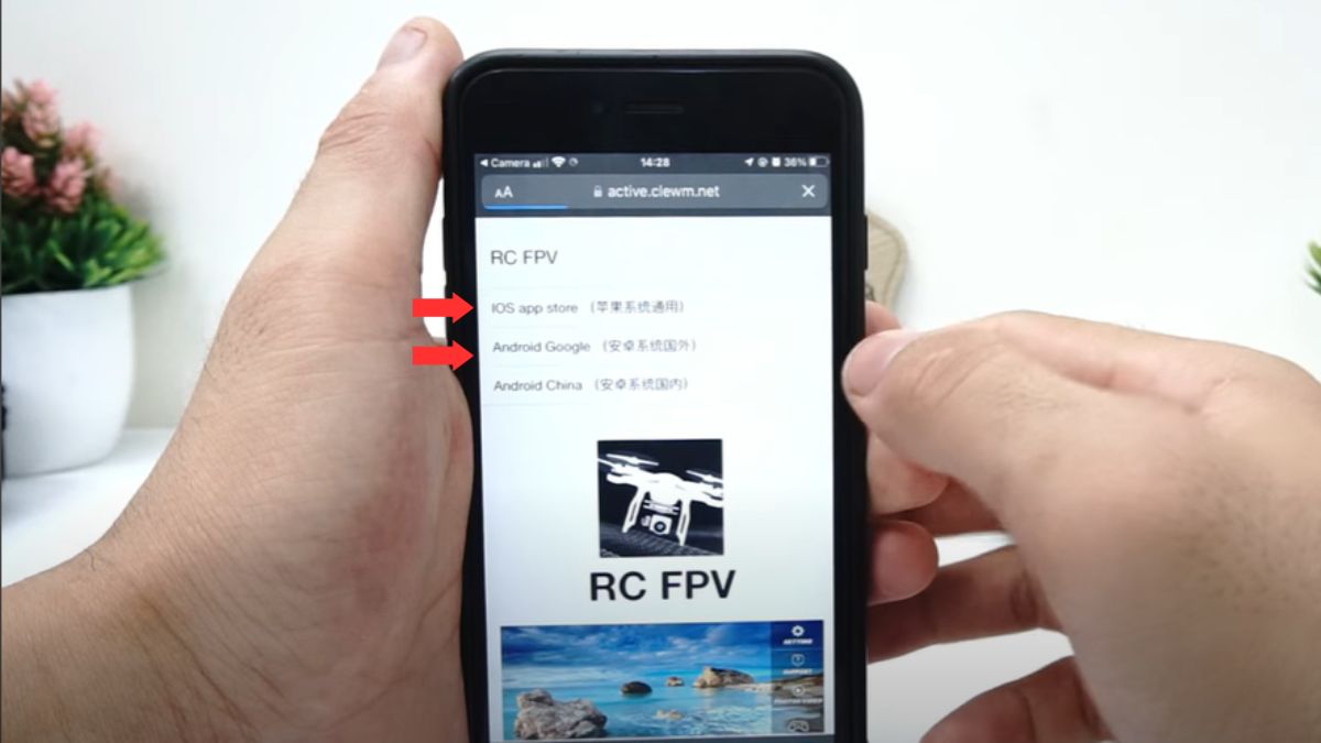 Cách kết nối flycam E88 với điện thoại siêu nhanh