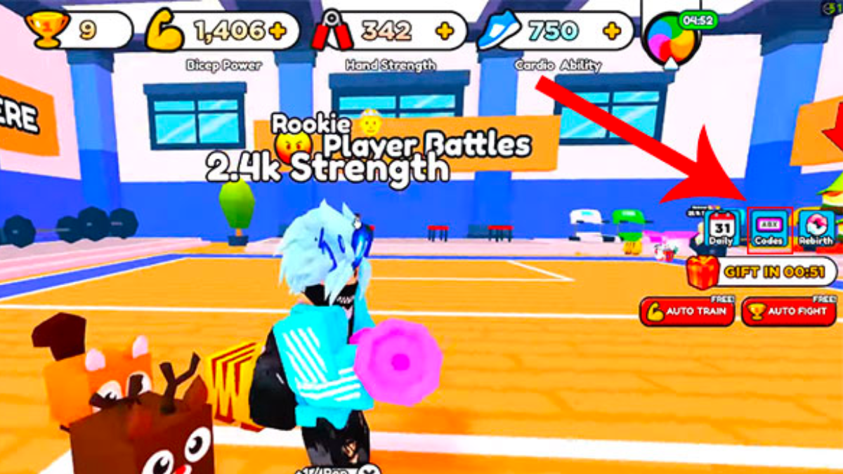 Code Arm Wrestle Simulator mới nhất 05/2024, cách nhập code