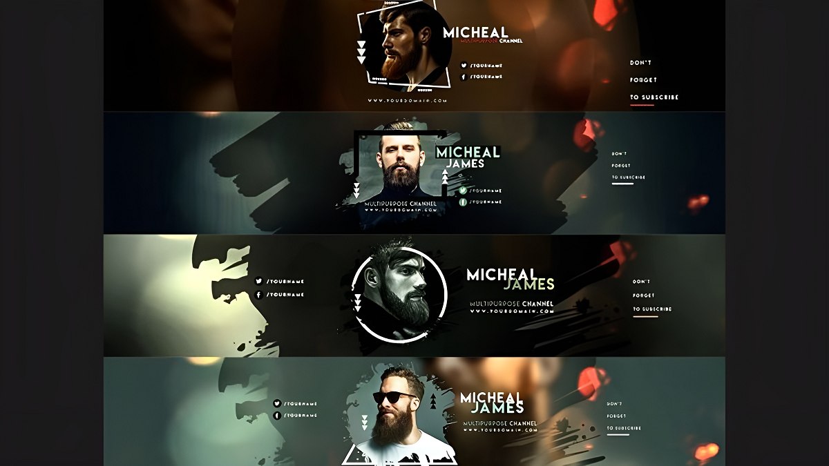 Cách tạo YouTube banner đẹp mắt, sáng tạo, kích thước chuẩn