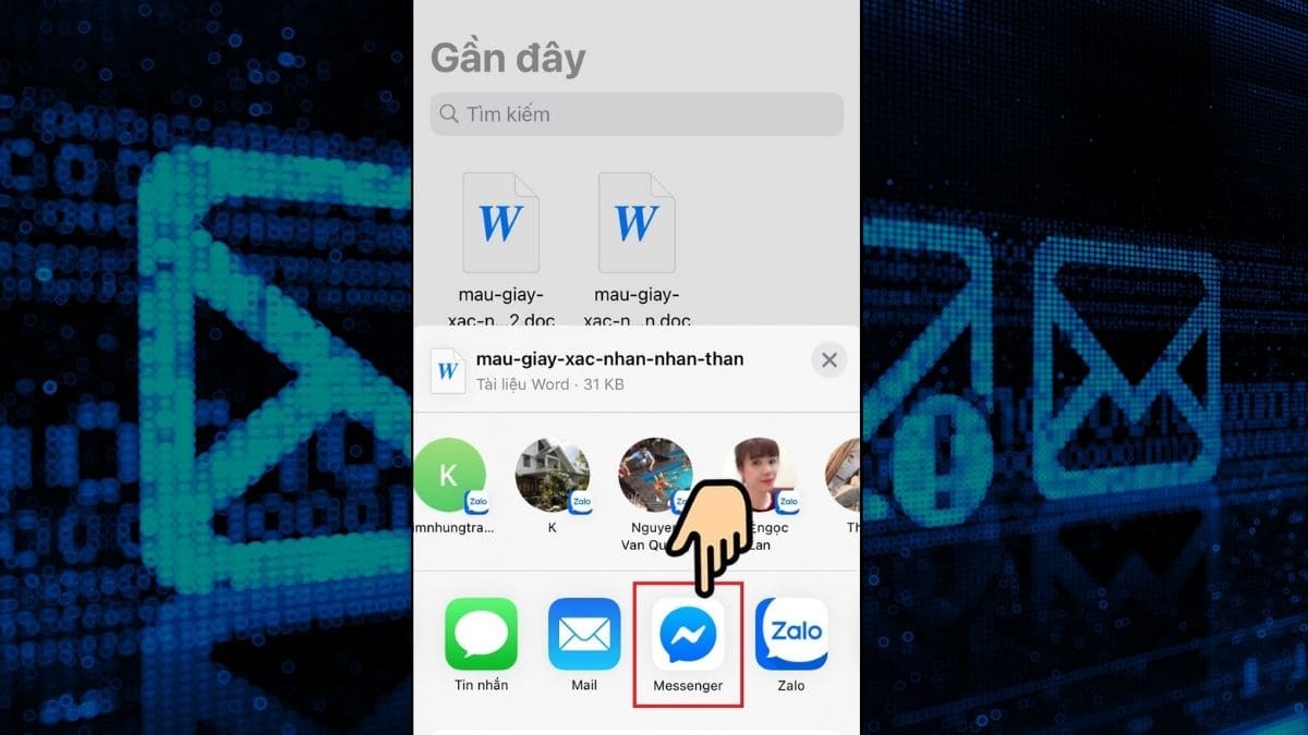6 Cách gửi file qua Messenger trên điện thoại, máy tính